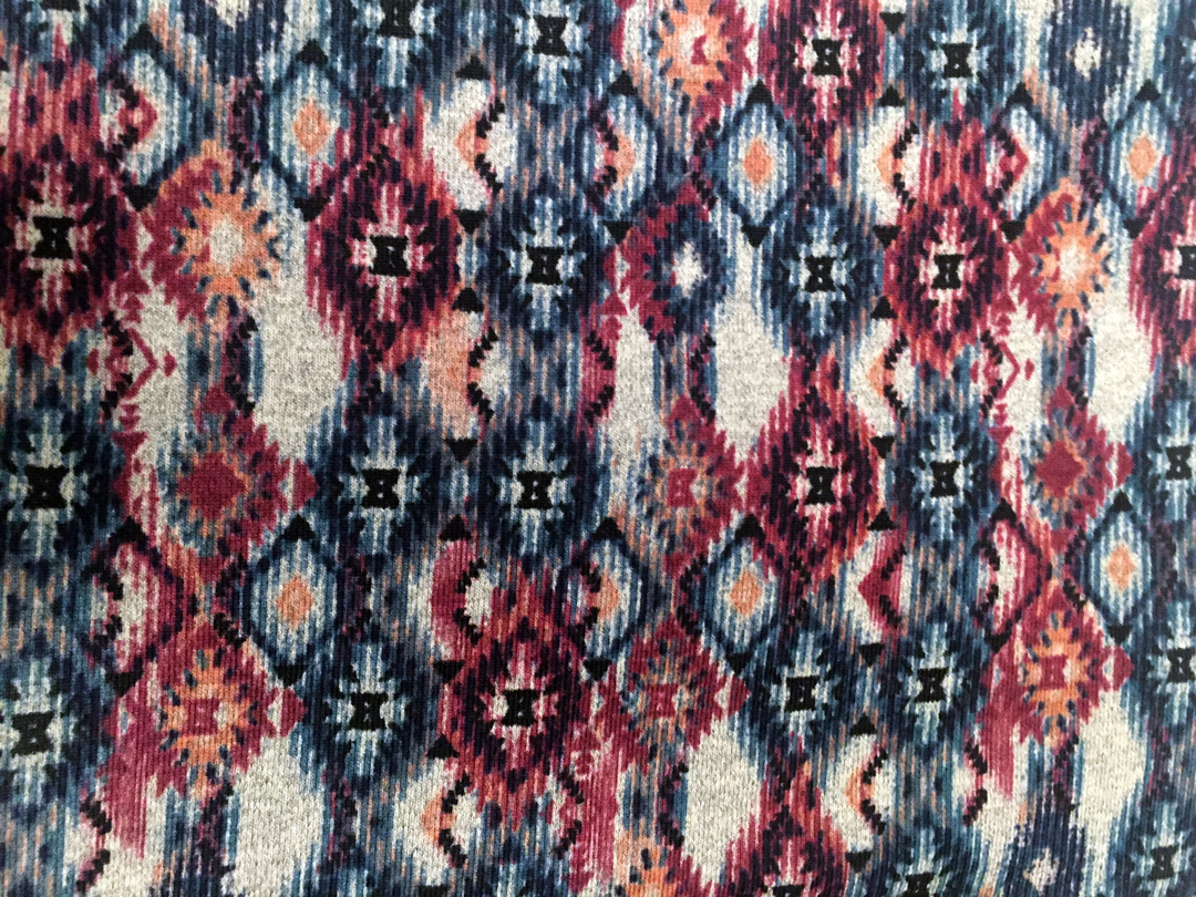 aztec fabric close up – The Sewful Life